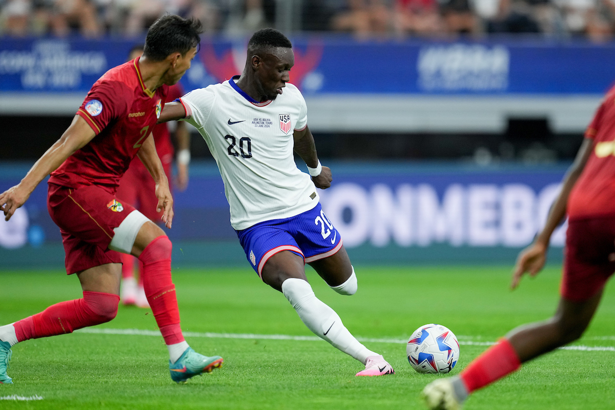 Folarin Balogun joins USMNT attack - Soccer America