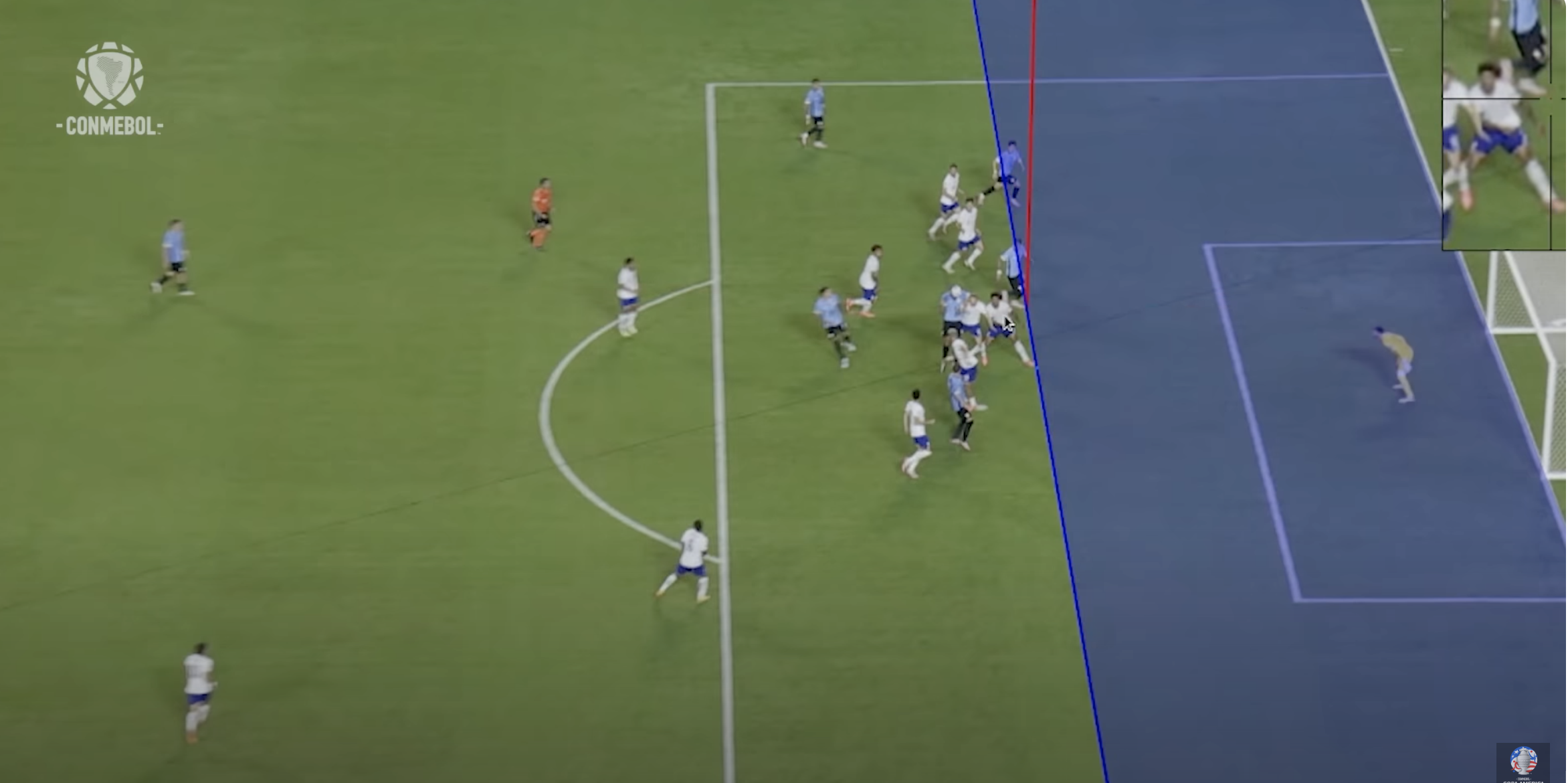 Conmebol details VAR's no-offside call on Uruguay's goal vs. the USA ...