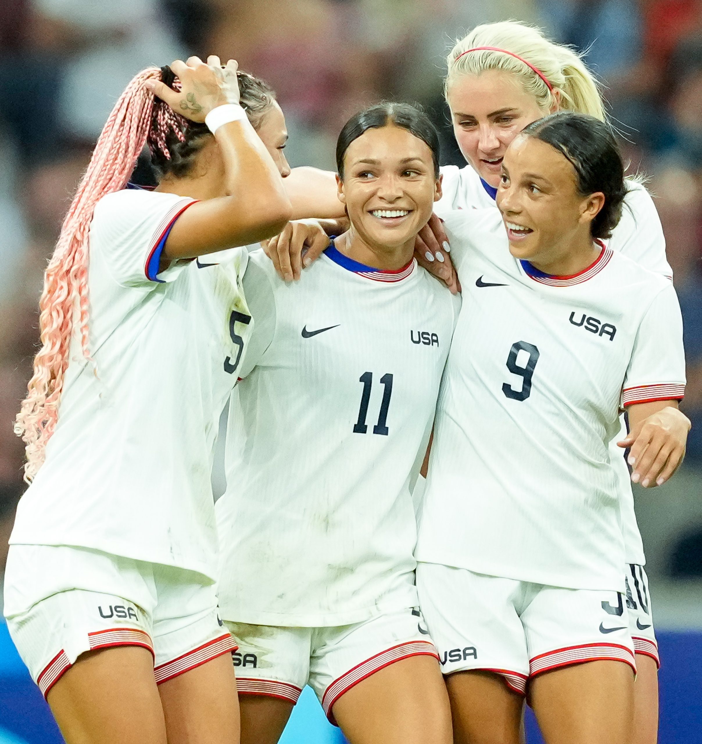 USWNT missing 10 of 18 players from 2024 Olympic gold-medal game for ...
