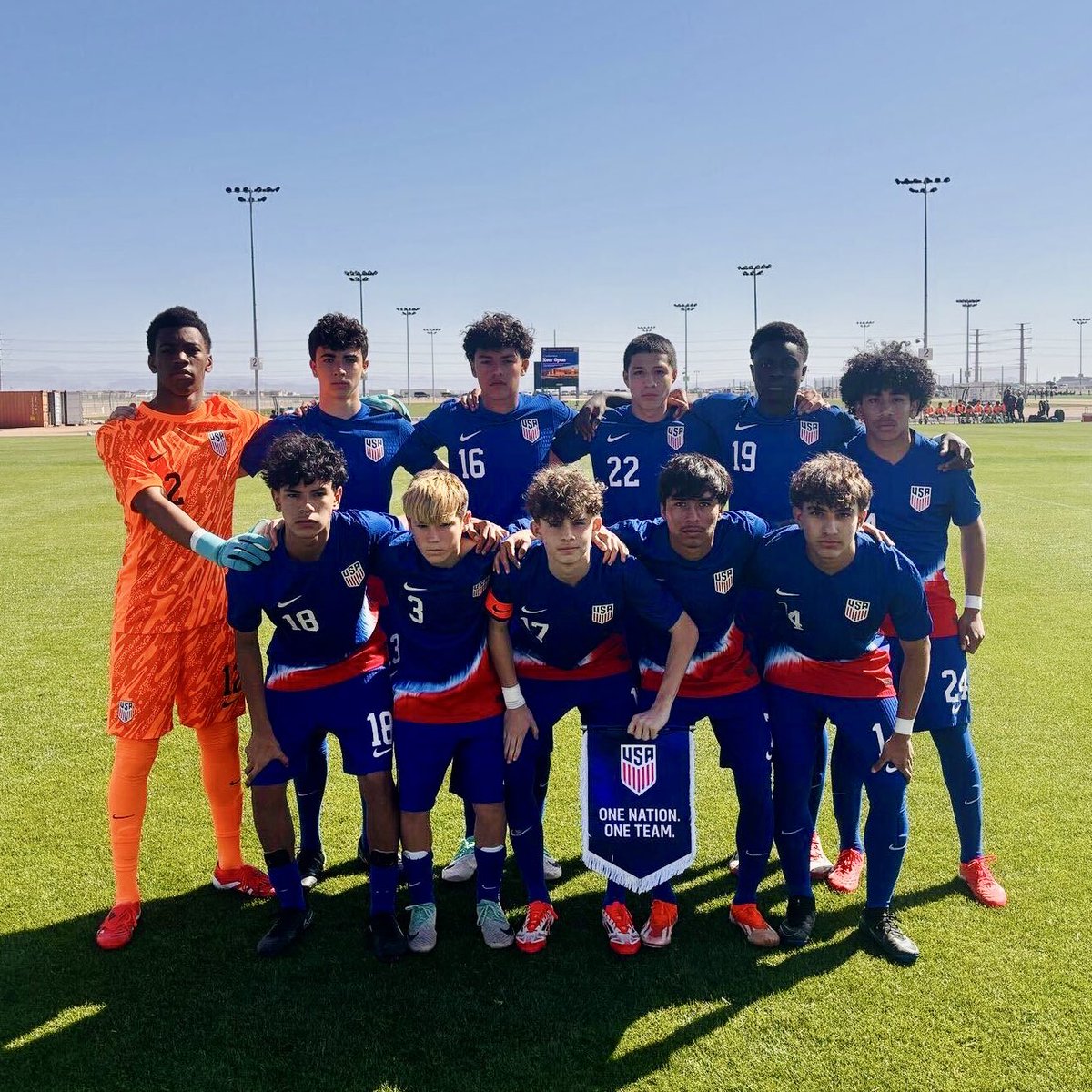 U.S. under-15 boys national team earns split in Mesa - Soccer America