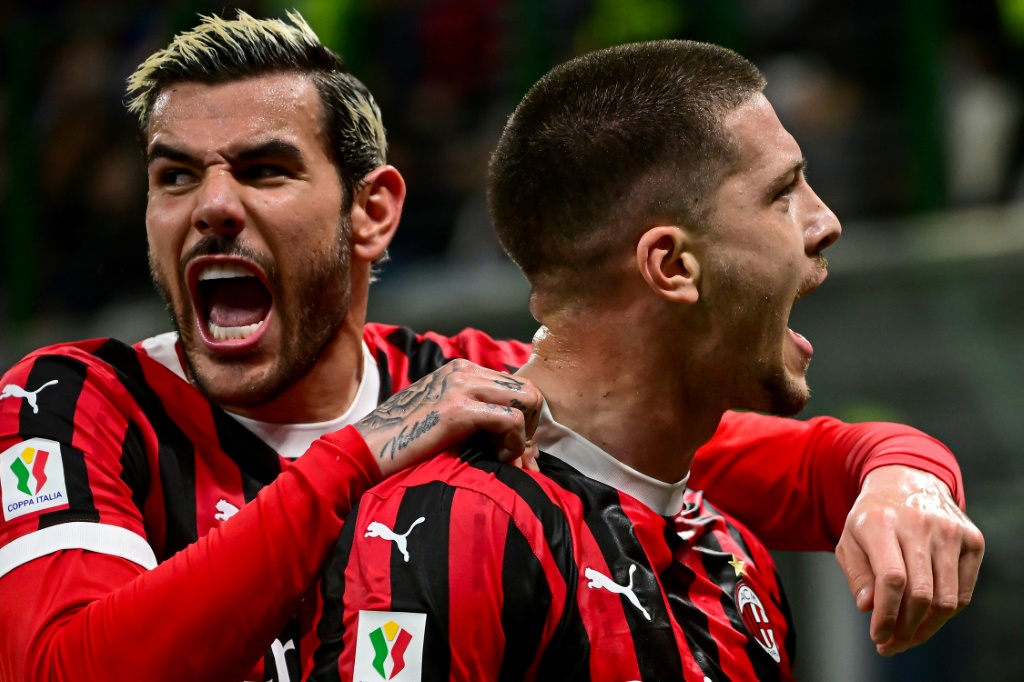 Coppa Italia: Jovic shoots AC Milan into final with derby double ...