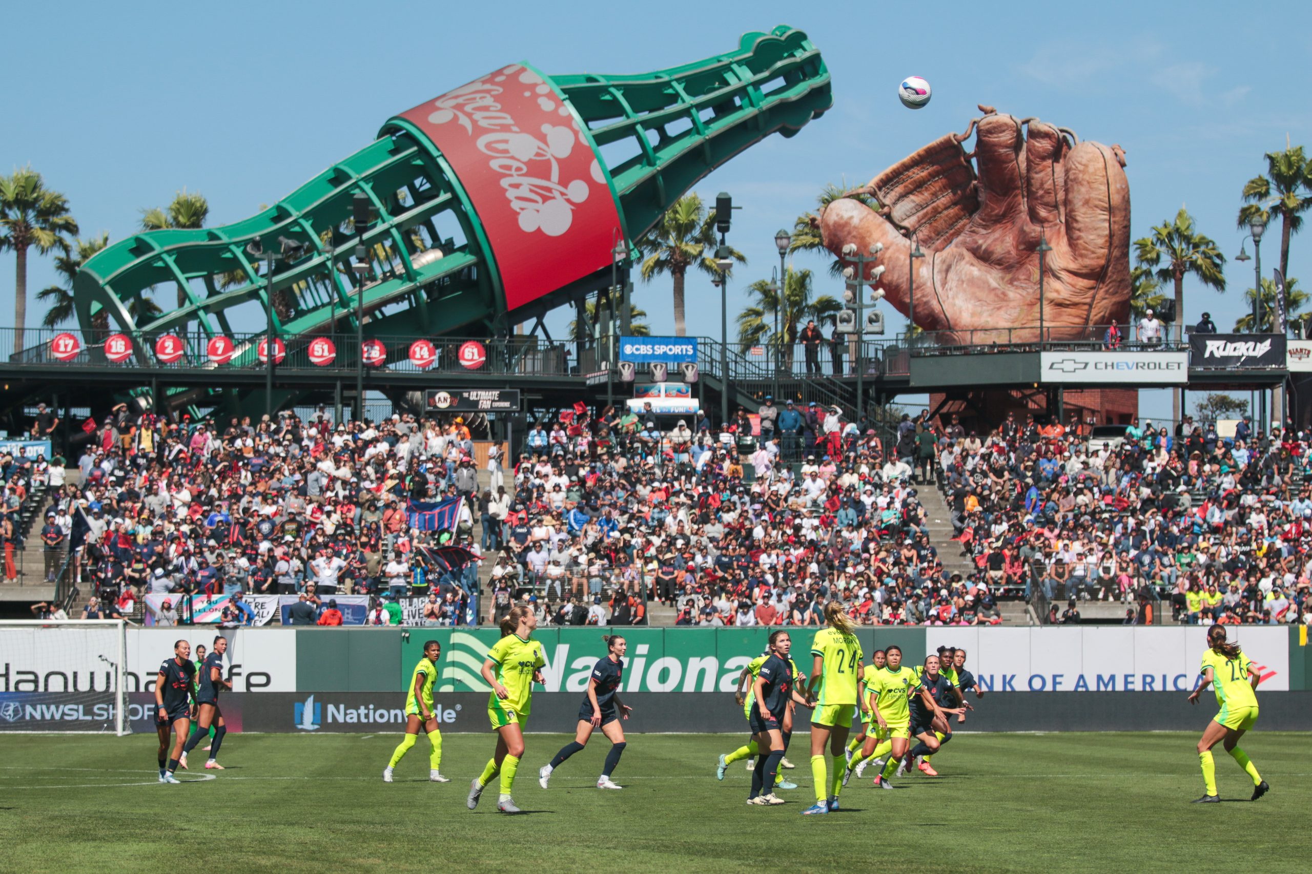 Bay FC sells out Oracle Park, smashing NWSL attendance record - Soccer ...