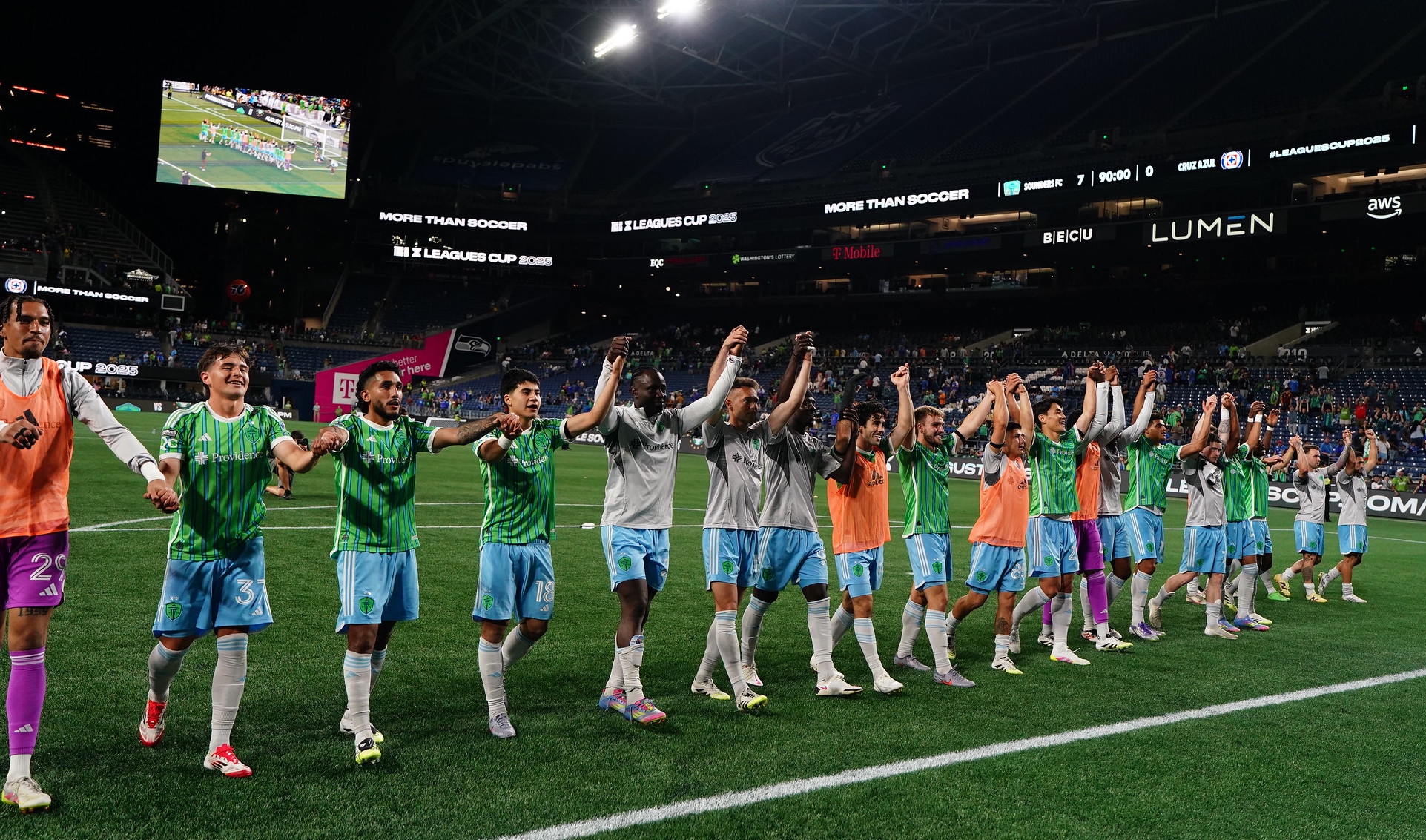 Sounders show off depth - Soccer America