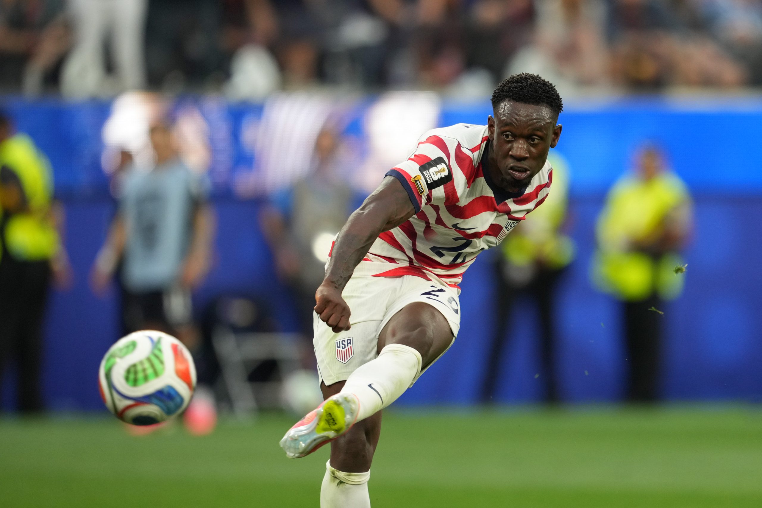 Folarin Balogun does his job - Soccer America